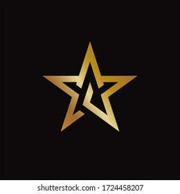 Creative Luxury Star Logo Designs Template Stock Vector (Royalty Free ...