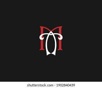 Creative Ma Letter Logo Design Vector Stock Vector (Royalty Free ...