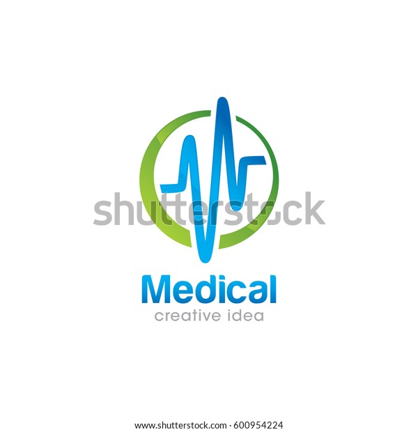 Creative Medical Concept Logo Design Template Stock Vector (Royalty ...