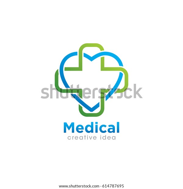 Creative Medical Healthcare Concept Logo Design Stock Vector (Royalty ... Creative Medical Healthcare Concept Logo Design Stock Vector (Royalty ...