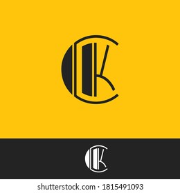 249 Ck name logo Images, Stock Photos & Vectors | Shutterstock