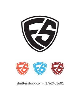 Creative Minimal Fs Triangle Logo Icon Stock Vector (Royalty Free ...