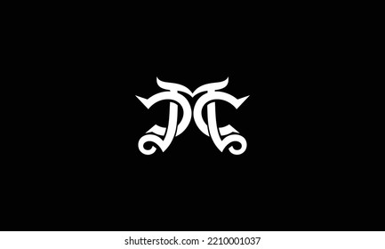 Creative Minimalist Letter Cmc Logo Design Stock Vector (Royalty Free ...