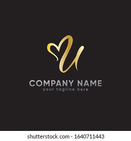 1,270 U Heart Logo Images, Stock Photos & Vectors | Shutterstock