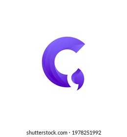Creative Modern C Logo Design Vector Stock Vector (Royalty Free ...
