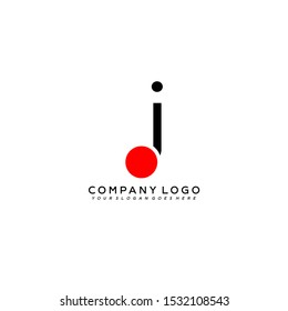 Creative Modern Lowercase J Logo Letter: vector de stock (libre de ...