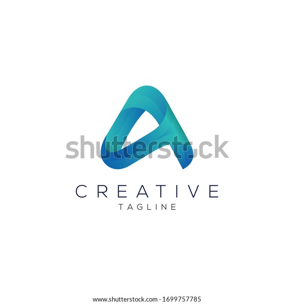Creative Modern Minimalist Letter Logo Design Stock Vector (Royalty ...