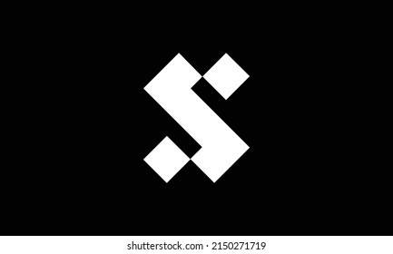 Creative Modern S Logo Design Stock Vector (Royalty Free) 2150271719 ...