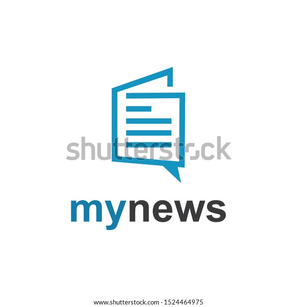 Creative Modern Sign Magazine Sign Vector Stock Vector (Royalty Free ...