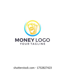 Creative Money Logo Design Template Stock Vector (Royalty Free ...