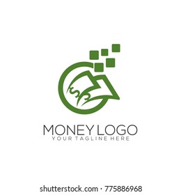 Creative Money Logo Design Template Stock Vector (Royalty Free ...