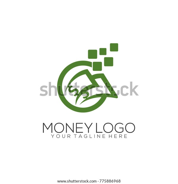 Creative Money Logo Design Template Stock Vector (Royalty Free ...