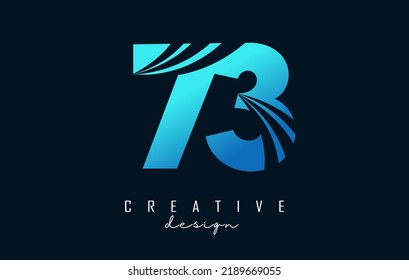 Creative Number 73 7 3 Logo Stock Vector (Royalty Free) 2189669055 ...
