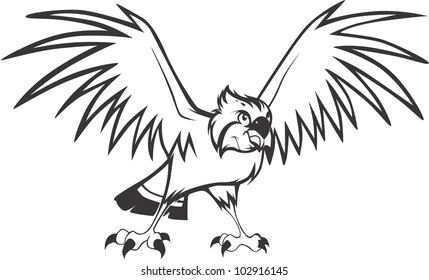 32 Osprey cartoon Images, Stock Photos & Vectors | Shutterstock