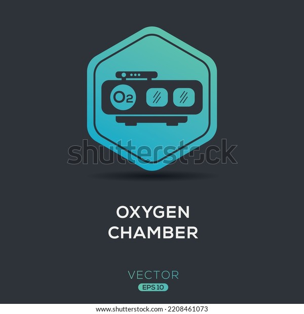 Creative Oxygen Chamber Icon Vector Sign Stock Vector (Royalty Free ...
