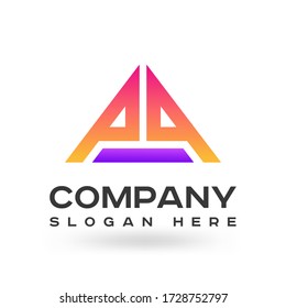 Creative Pa Alphabet Icon Pqa Letter Stock Vector (Royalty Free ...