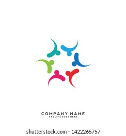 Integrate People Icon Logo Elements Stock Vector (Royalty Free) 337937591
