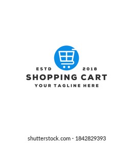 Creative Shopping Cart Logo Design Stock Vector (Royalty Free ...