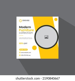 Creative Social Midiya Post Designbanner Design Stock Vector (Royalty ...