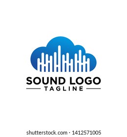 Creative Sound Logo Stock Vector Stock Vector (Royalty Free) 1412571005 ...