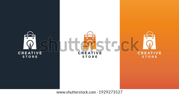 Creative Store Logo Design Vector Stock Vector (Royalty Free ...