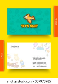 6,238 Toys shop business card Images, Stock Photos & Vectors | Shutterstock