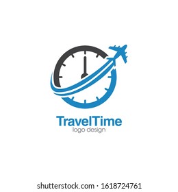 Time Travel Logo Template Design Vector: เวกเตอร์สต็อก (ปลอดค่า ...