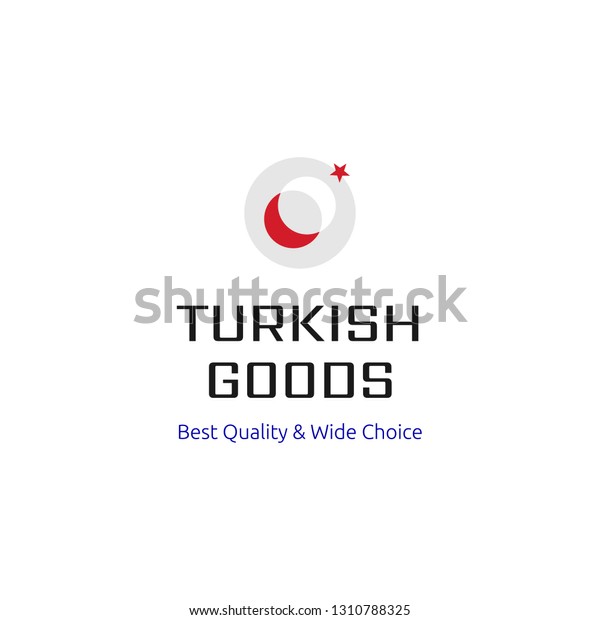 Creative Turkish Goods Store Logo Design Stock Vector (Royalty Free ...