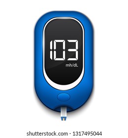 4,700 Blood Glucometer Isolated Images, Stock Photos & Vectors ...