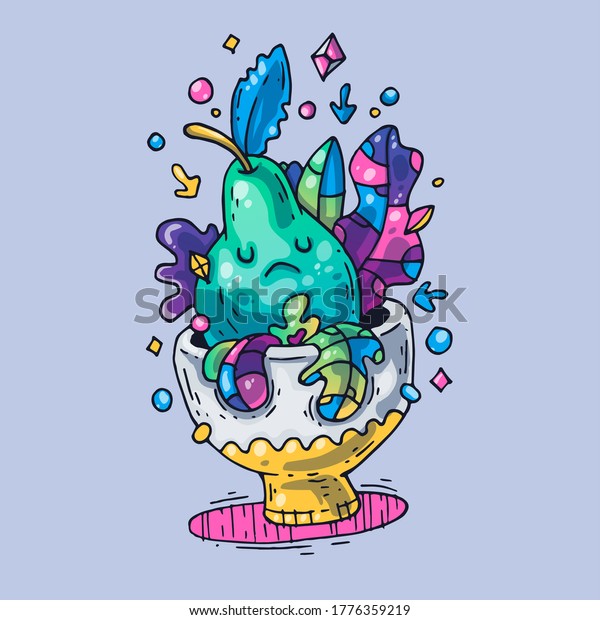 Ilustración vectorial creativa. Caricatura artística para: vector de ...