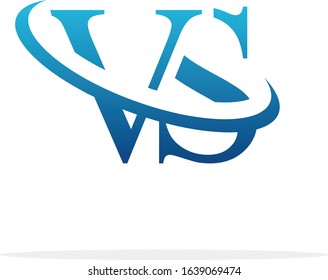 Creative Vs Logo Icon Design Stock Vector (Royalty Free) 1639069474 ...