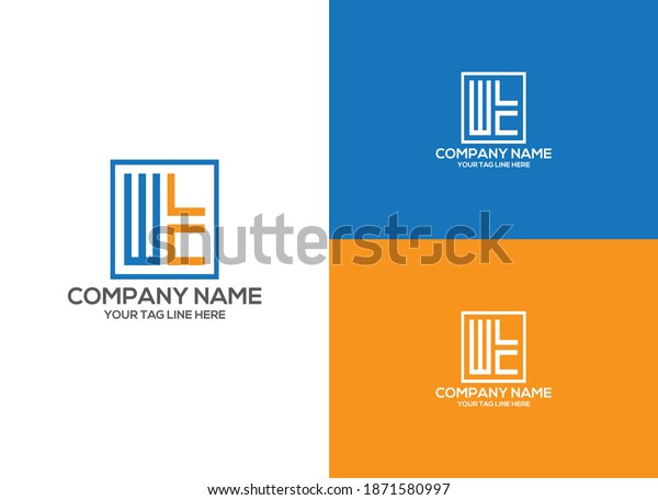Creative Wlc Logo Design Company Stock Vector (Royalty Free) 1871580997 ...