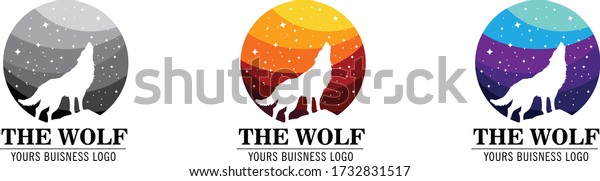 Creative Wolf Logo Vector Illustration Icon Stock Vector (Royalty Free ...