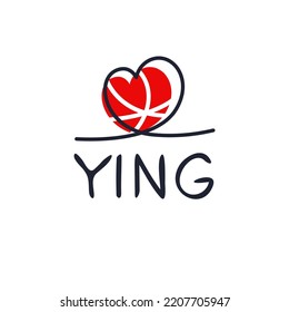 Creative Ying Name Vector Illustration Stock Vector (Royalty Free ...