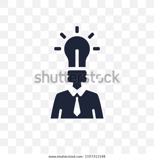 Creativity Transparent Icon Creativity Symbol Design Stock Vector ...