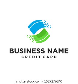 Credit Card Logo Design Vector Stock Vector (Royalty Free) 1529276240 ...