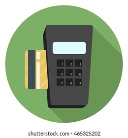 Credit Card Machine Icon Stock Vector (Royalty Free) 465325202 ...