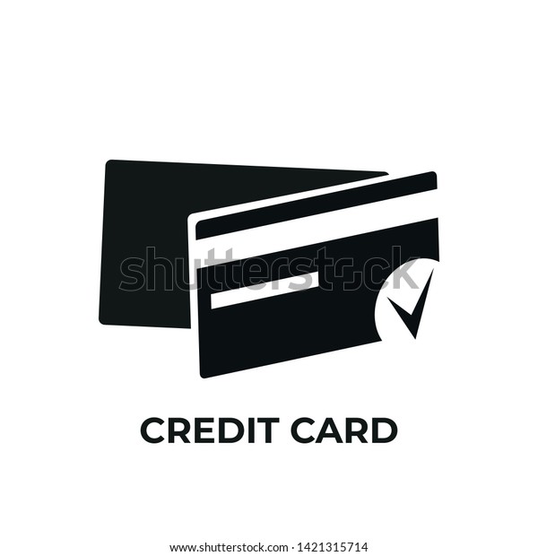 Credit Card Minimal Design Logo Business Stock Vector (Royalty Free ...