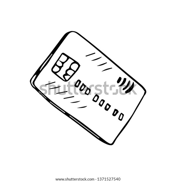 5,744 Credit Card Sketch Images, Stock Photos & Vectors | Shutterstock