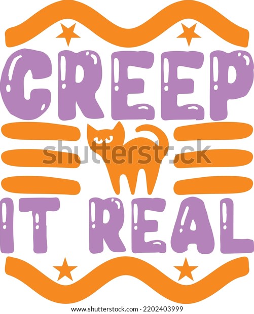 Creep Real Vector File Stock Vector (Royalty Free) 2202403999 ...