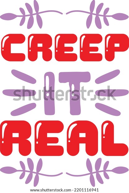 Creep Real Vector File Svg 库存矢量图（免版税）2201116941 | Shutterstock