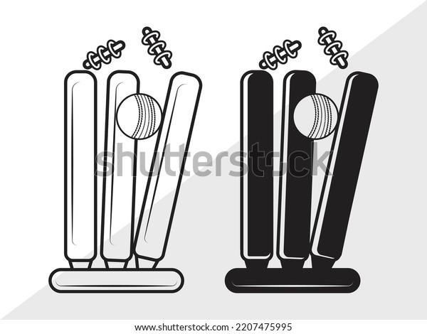 Cricket Svg Printable Vector Illustration Stock Vector (Royalty Free ...