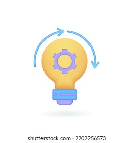 Critical Thinking 3d Icon Problem Solving Stock Vector (Royalty Free ...