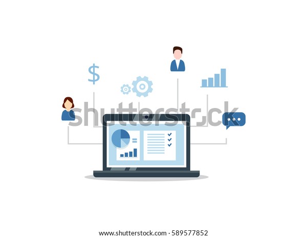 Crm Concept Design Vector Elements Flat Stock Vector (Royalty Free ... Crm Concept Design Vector Elements Flat Stock Vector (Royalty Free ...