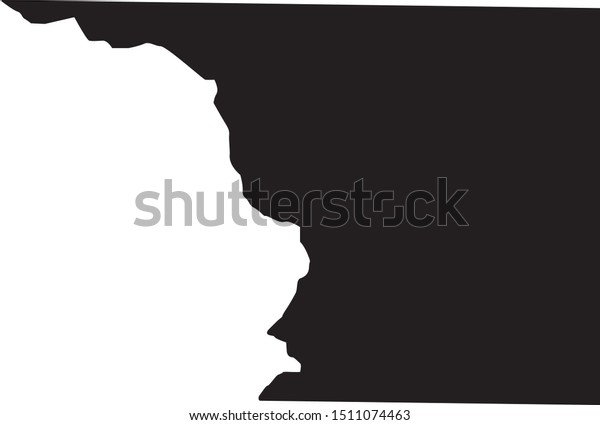 Crockett County Map State Texas Stock Vector (Royalty Free) 1511074463 ...