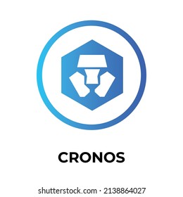 Cronos Cryptocurrency Token Icon Cro Token: Vector có sẵn (miễn phí bản ...