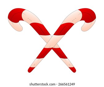 422 Crossed Candy Canes Stock Vectors, Images & Vector Art | Shutterstock