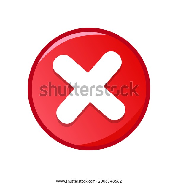 Cross Close Symbol Png Vector Isolated: immagine vettoriale stock ...