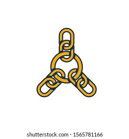 Vektor Stok Manual Chain Hoist Steel Chain Block (Tanpa Royalti ...