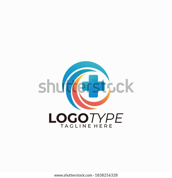 Cross Logo Icon Vector Isolated Stock Vector (Royalty Free) 1838256328